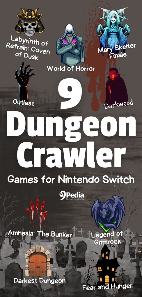 9 Best Indie Horror Dungeon Crawler for Nintendo Switch